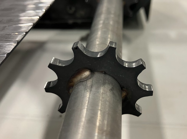 10" Trash Conveyor Drive Shaft for Color Sorter – GSD Innovation